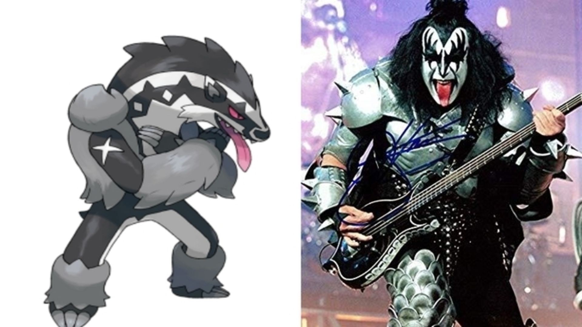 Pokémon: Gene Simmons è lusingato della somiglianza con Obstagoon ...